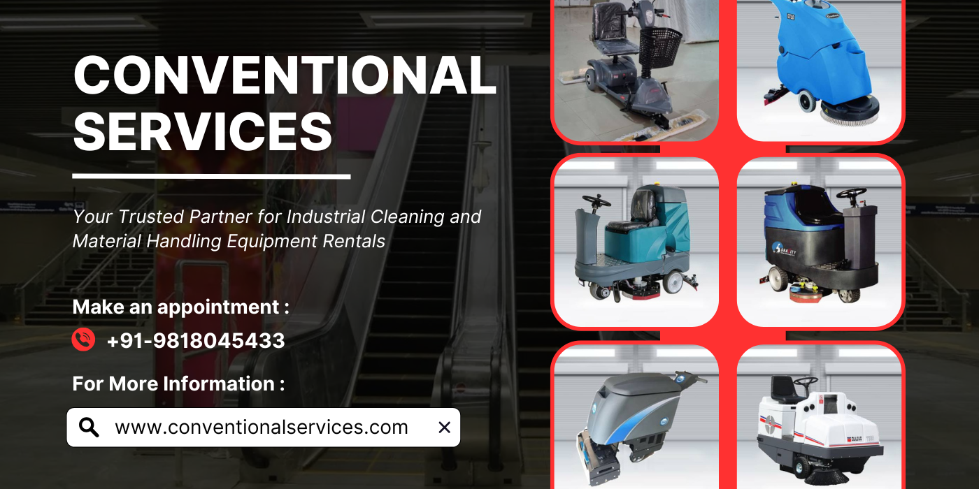 Industrial Cleaning Machine Rental | Floor Scrubbers & Sweepers